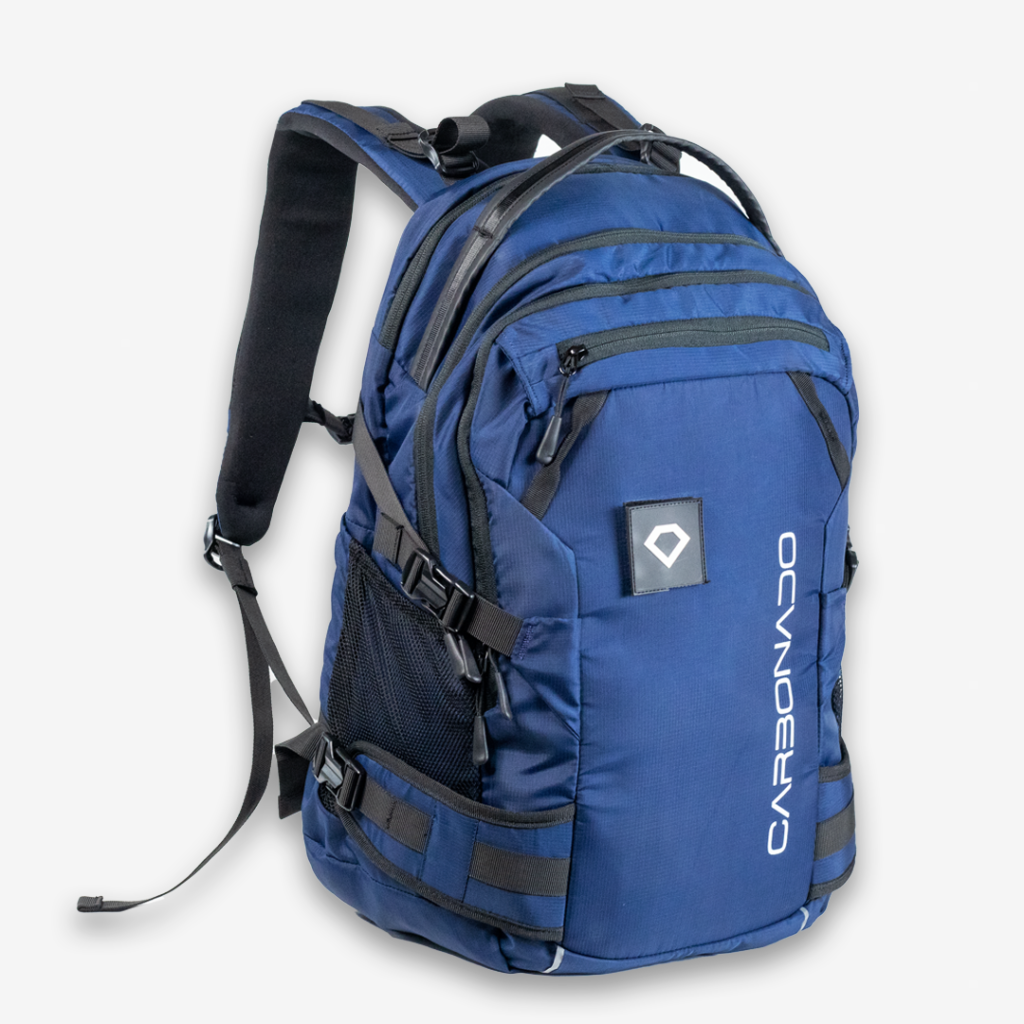 Carbonado Commuter Backpack 30L Blue - Motoblazer