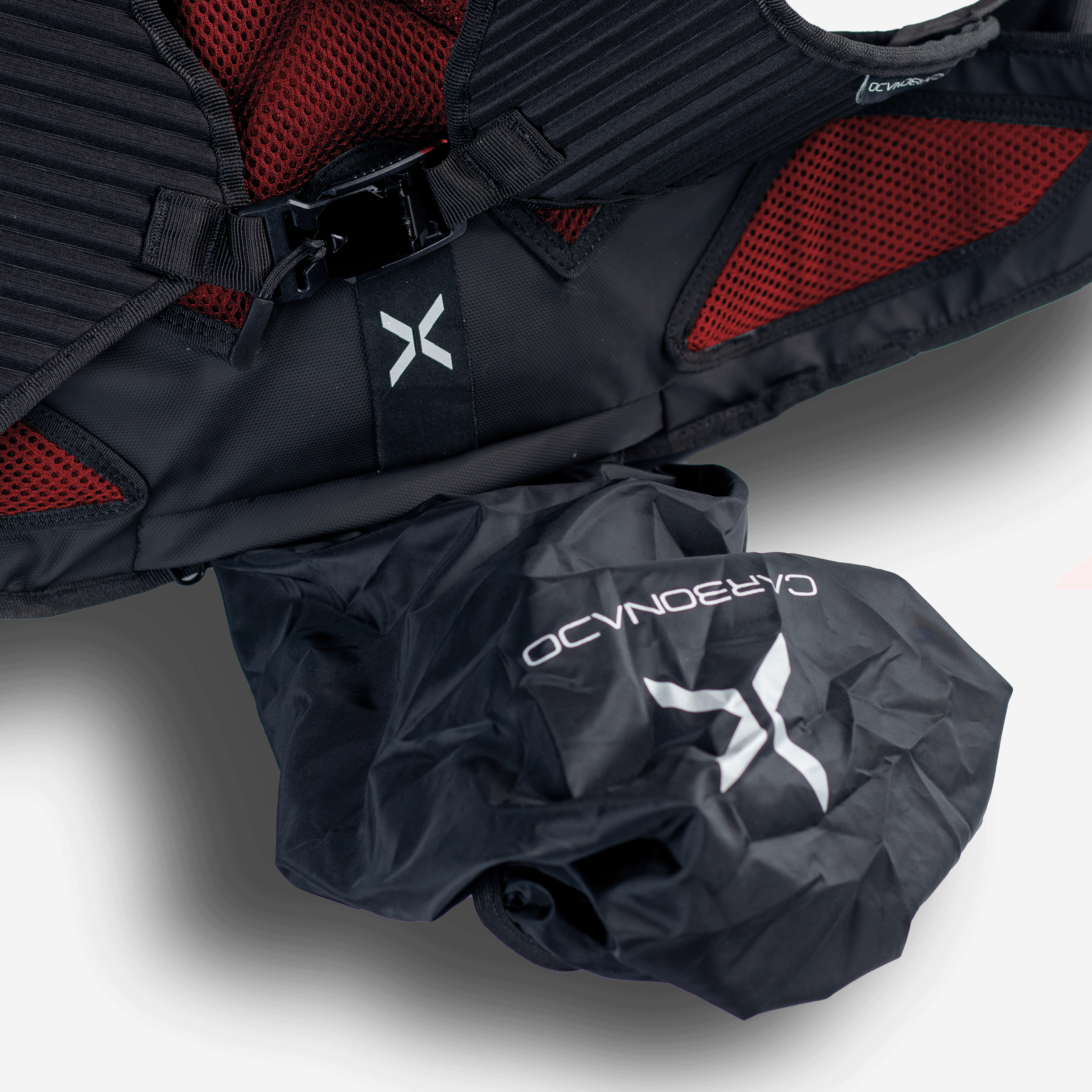 Carbonado X24 Racing Red Riders Backpack - Motoblazer