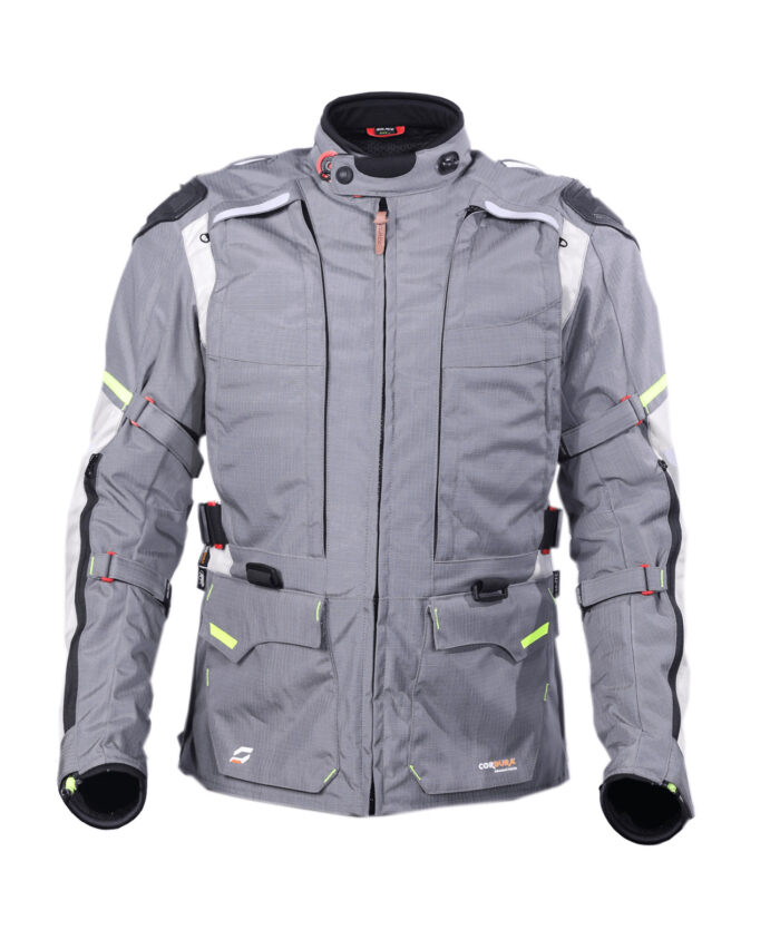 Solace Furious Pro Touring Jacket Grey - Motoblazer