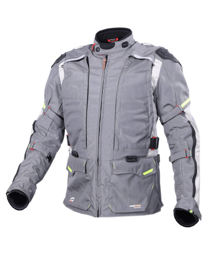 Solace Furious Pro Touring Jacket Grey - Motoblazer
