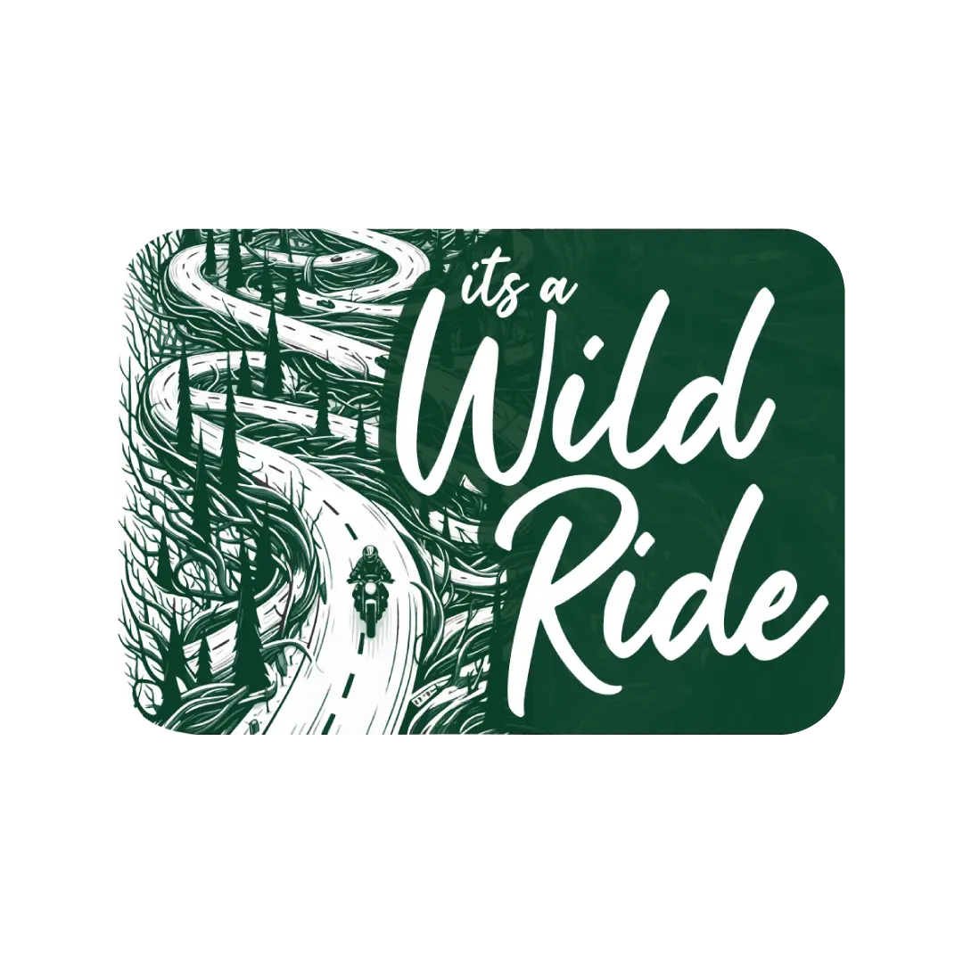 It’s a Wild Ride Sticker - Motoblazer